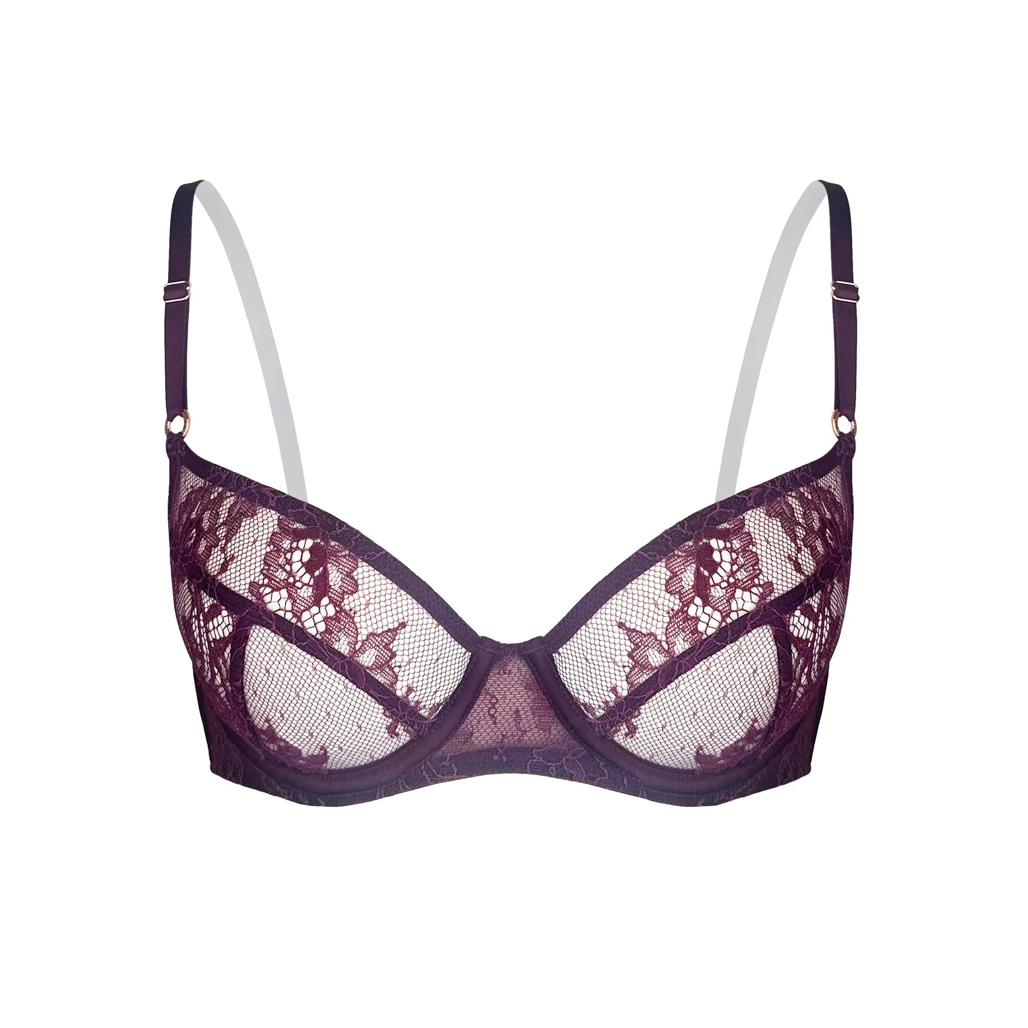 Monique Morin Lingerie Moonstruck Lace Balconette Bra